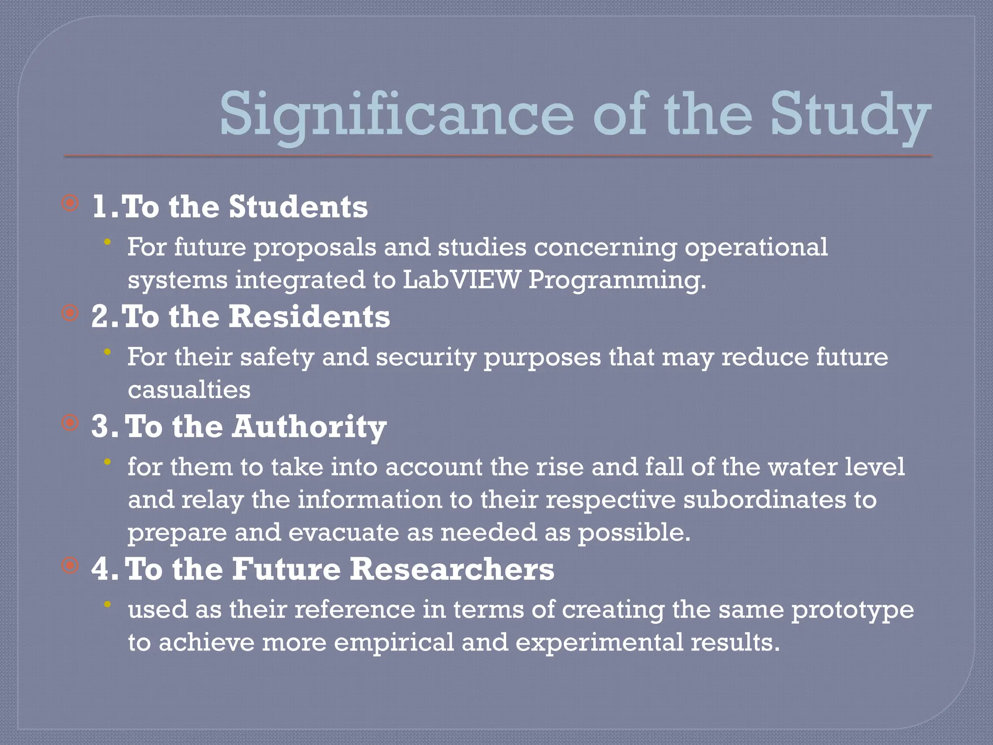 Water Level Monitoring System Using Labview Pptx
