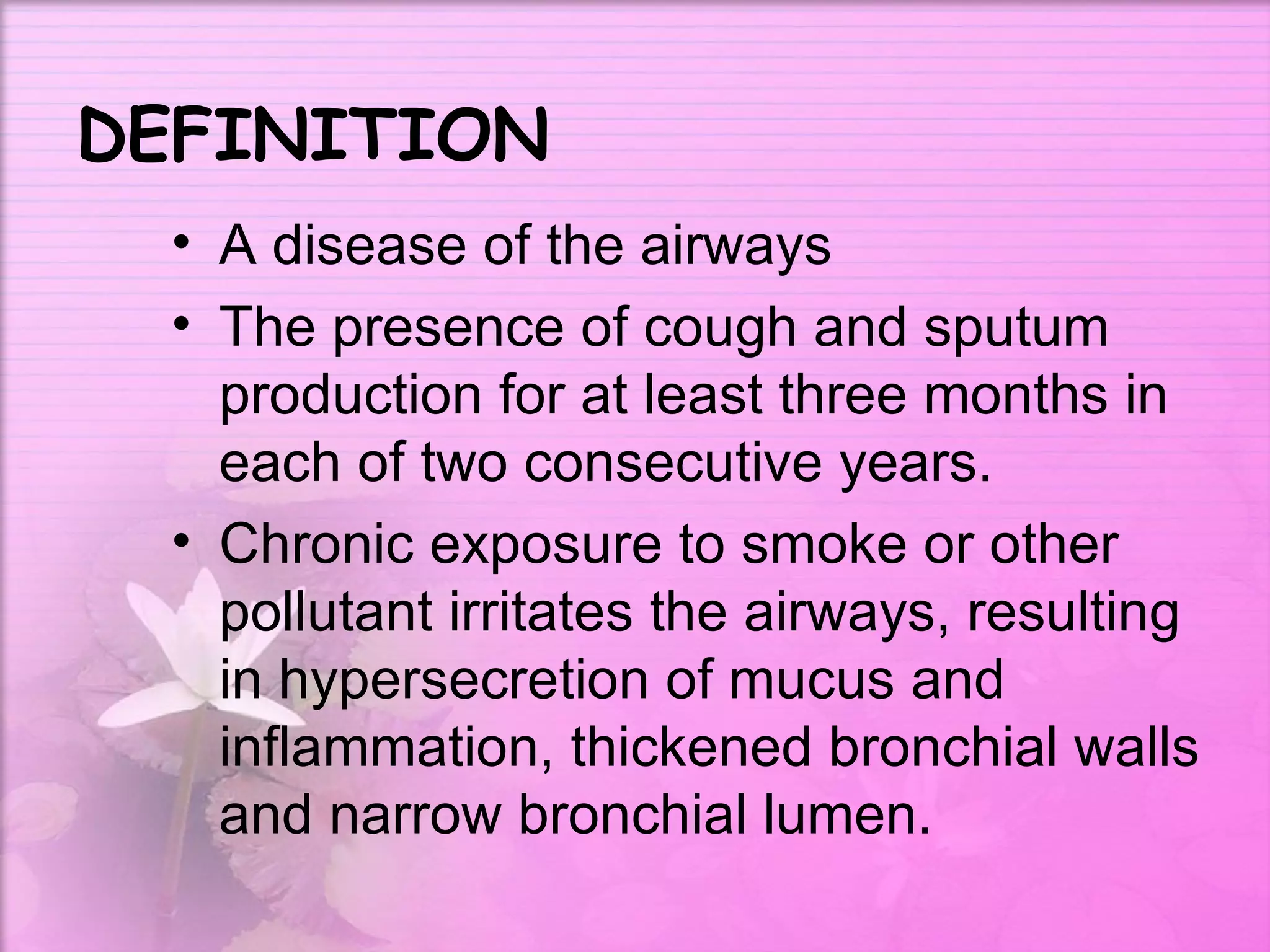 Common Respiratory Diseases | PPT