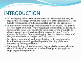 Water logging | PPTX