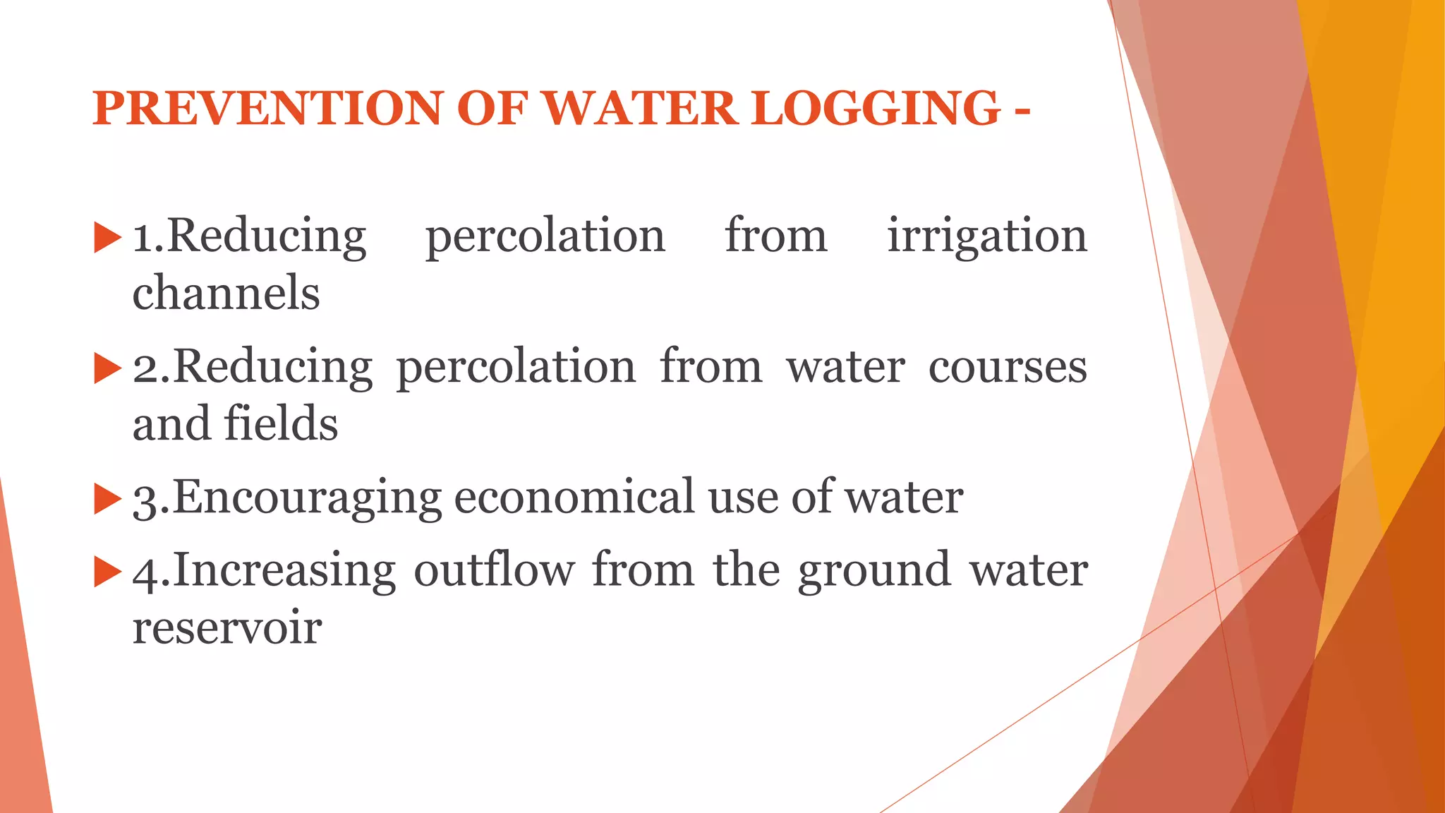 Water logging | PPTX
