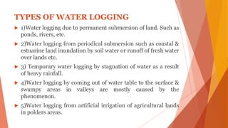 Water logging | PPTX