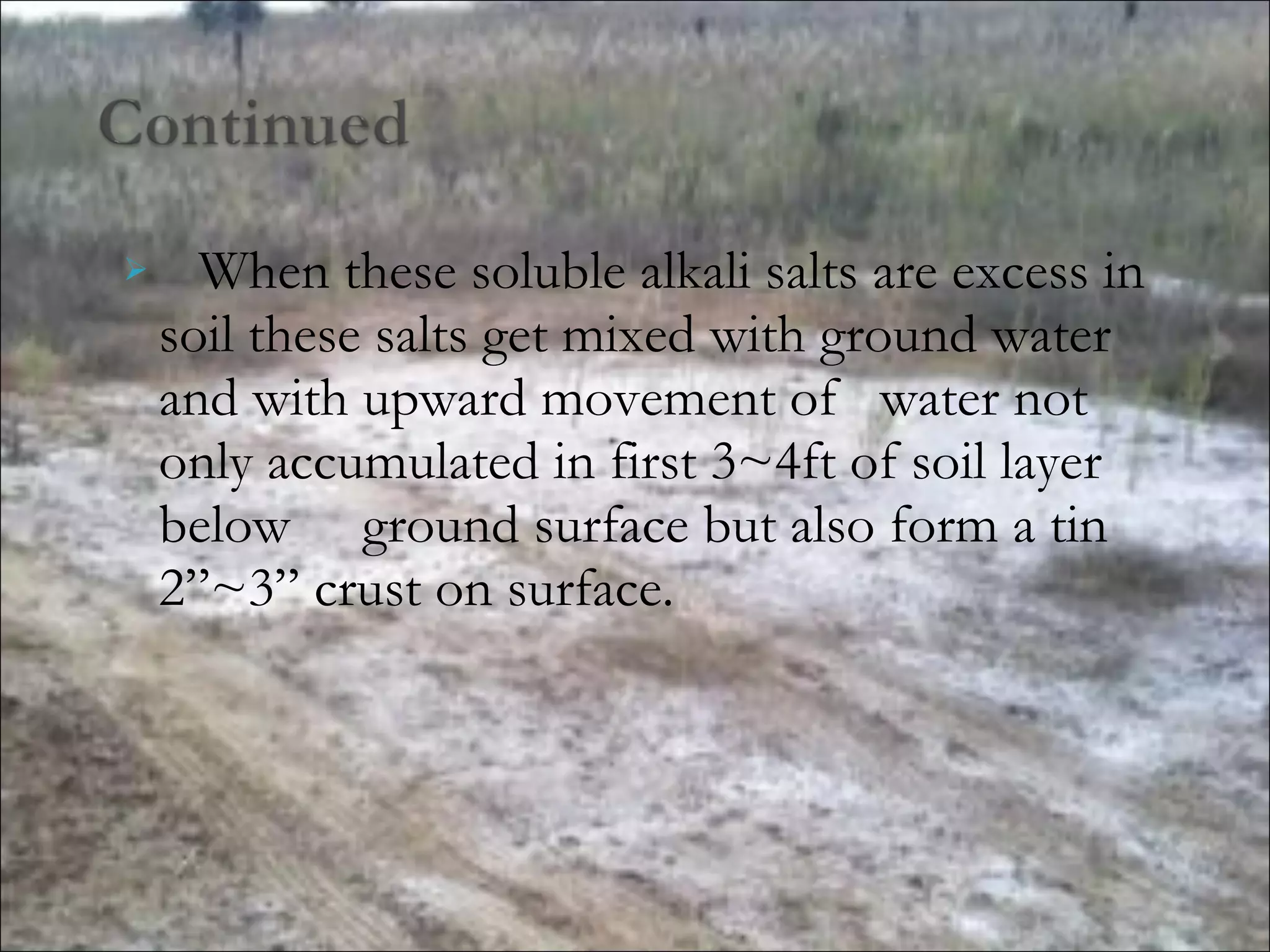 Water logging salinity | PPT