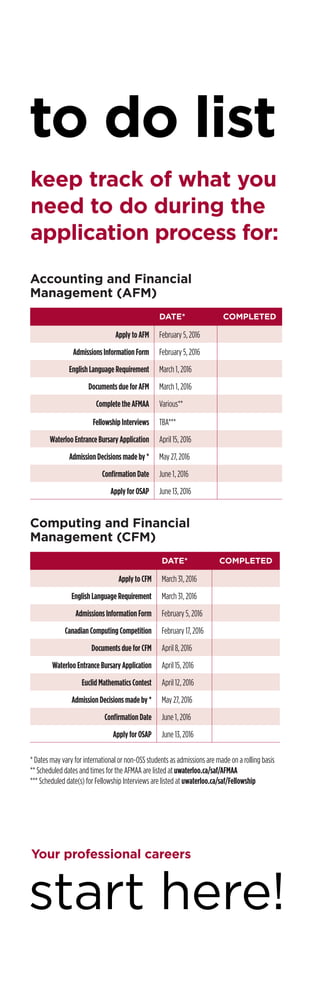 Waterloo accounting&fiance | PDF | Resume Writing and Advice | Job Search