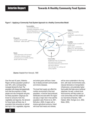 Towards A Healthy Community Food System | PDF | Grocery Shopping | Shopping