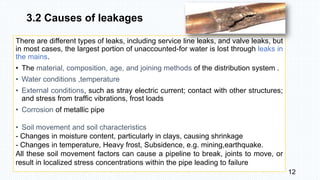 Water loss detection and management | PPTX