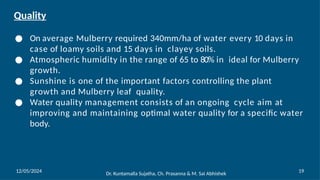 Water management techniques used in mulberry plantation.pptx