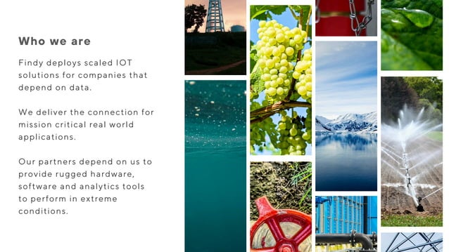 findyIoT - IoT and connected networks for Water and Irrigation ...