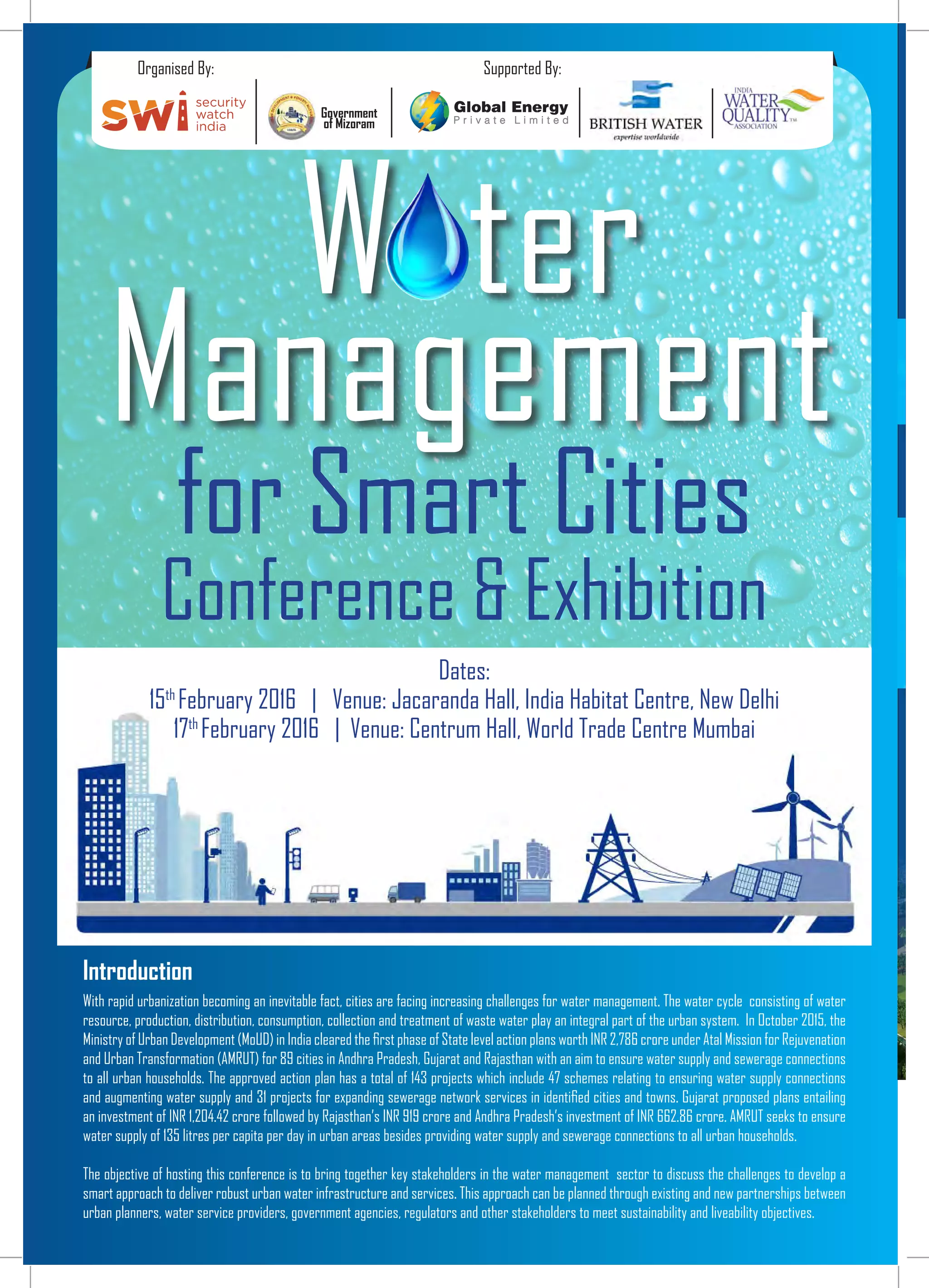 Water management for smart cities | PDF