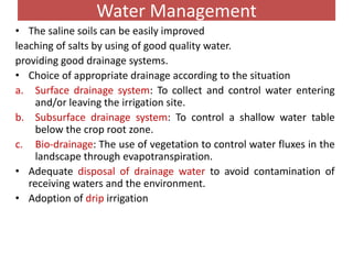 Water manjdjagement in problem soil.pptx