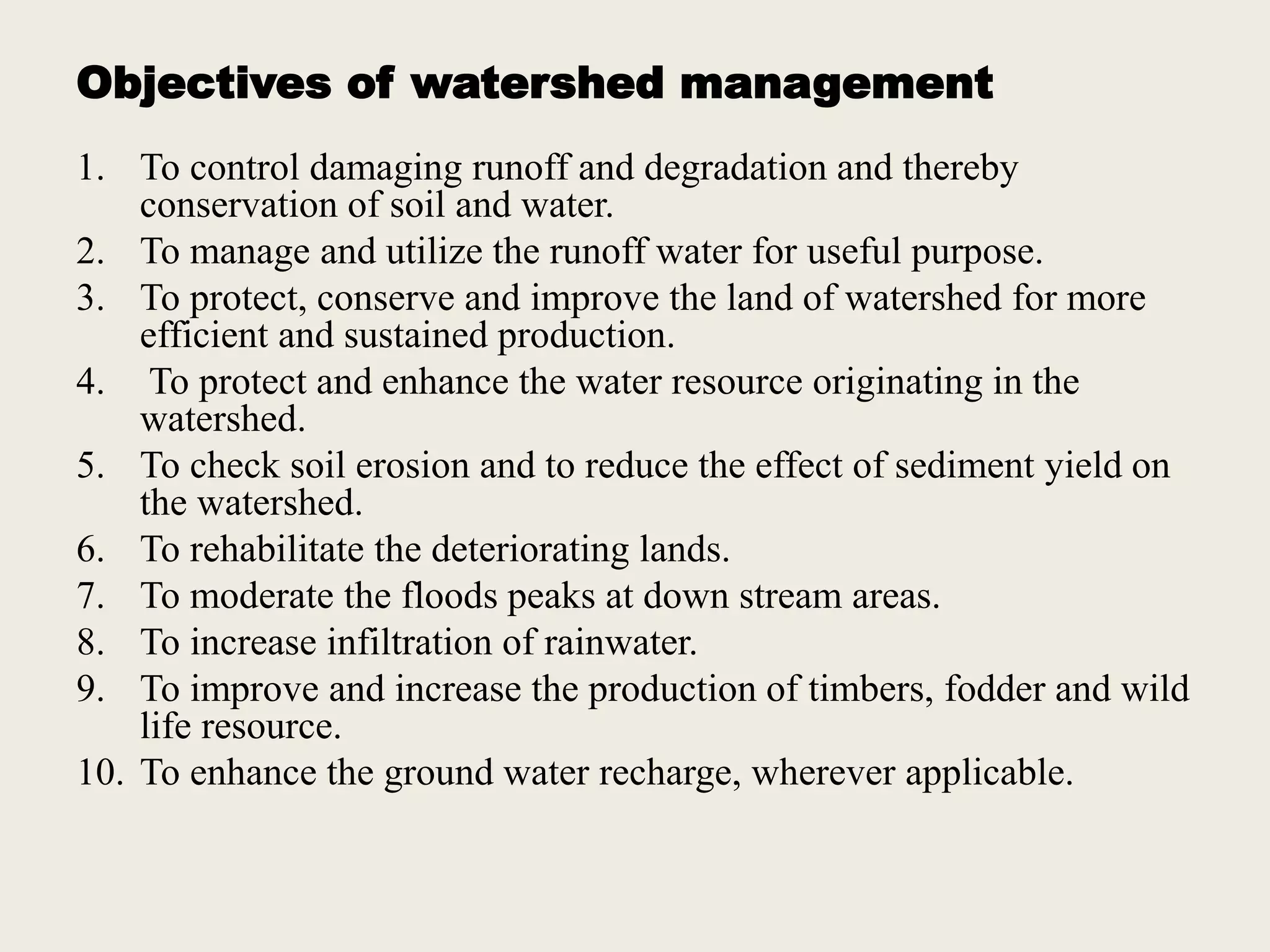 Water management practices | PPTX