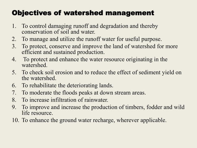 Water management practices | PPTX