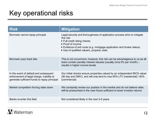 Waterman Capital Presentation | PDF