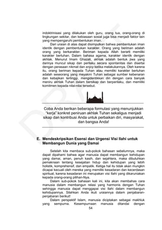 Pendidikan Agama ISlam "Mengenal Bagaimana Manusia Bertuhan " | PDF