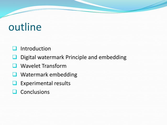 DIGITAL AUDIO WATERMARKING ALGORITHM BASED ON NEURAL NETWORKS | PPTX
