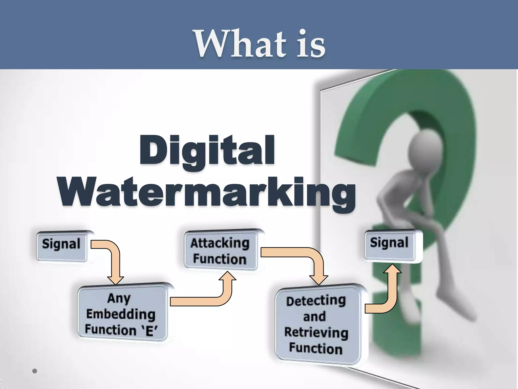 Digital Water marking | PPTX