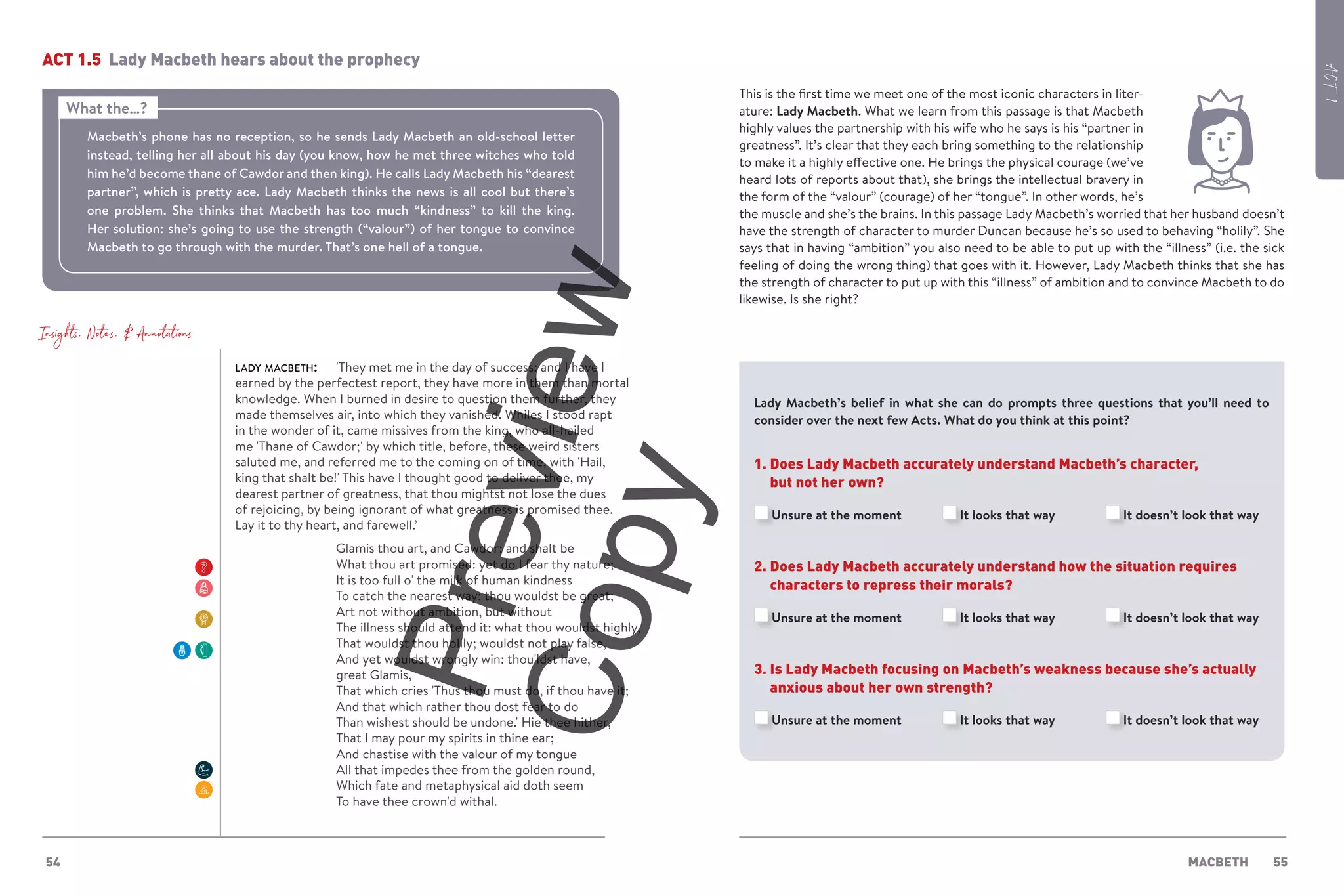 Macbeth Acts 1-5 Preview | PDF