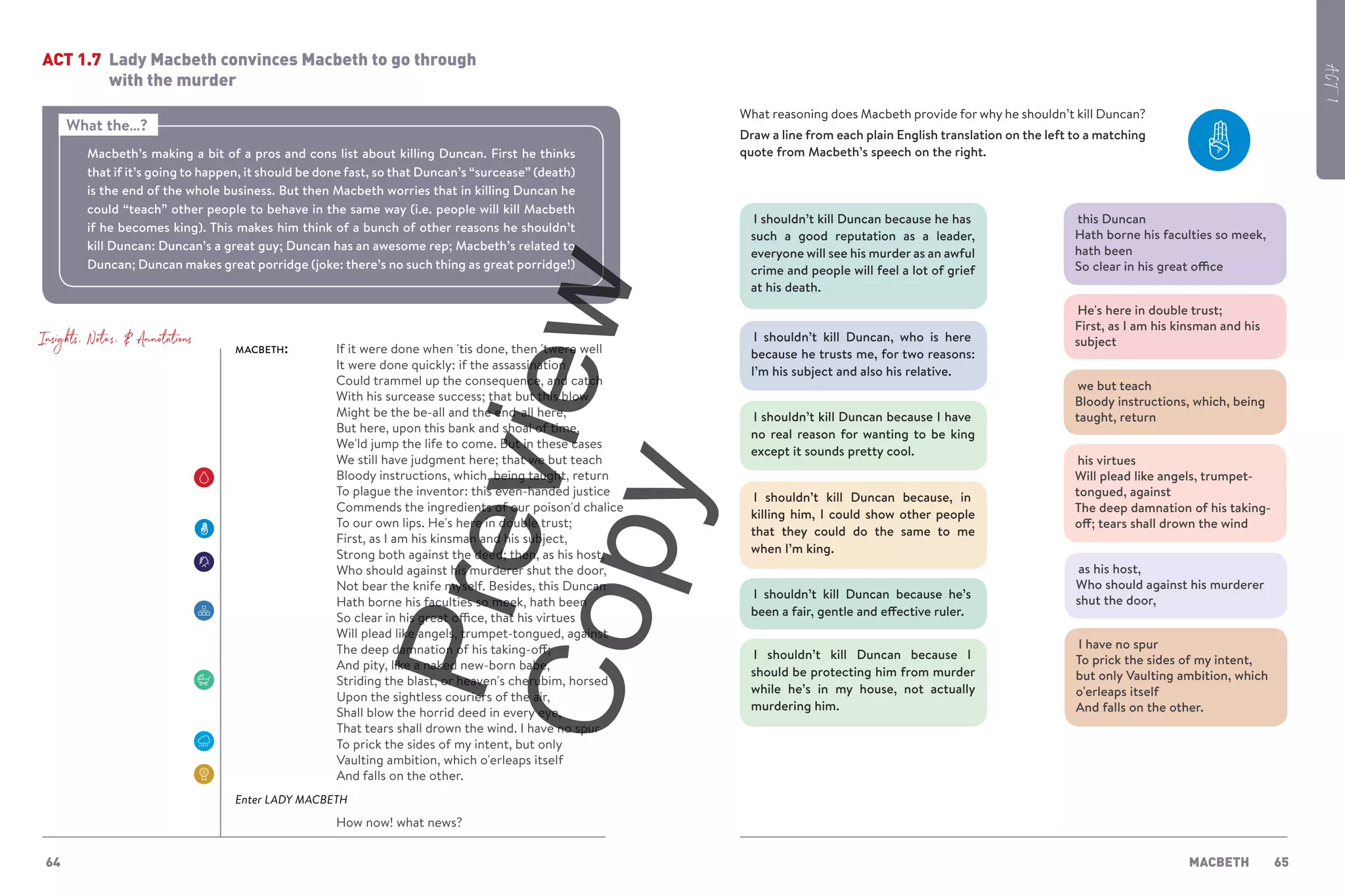 Macbeth Acts 1-5 Preview | PDF