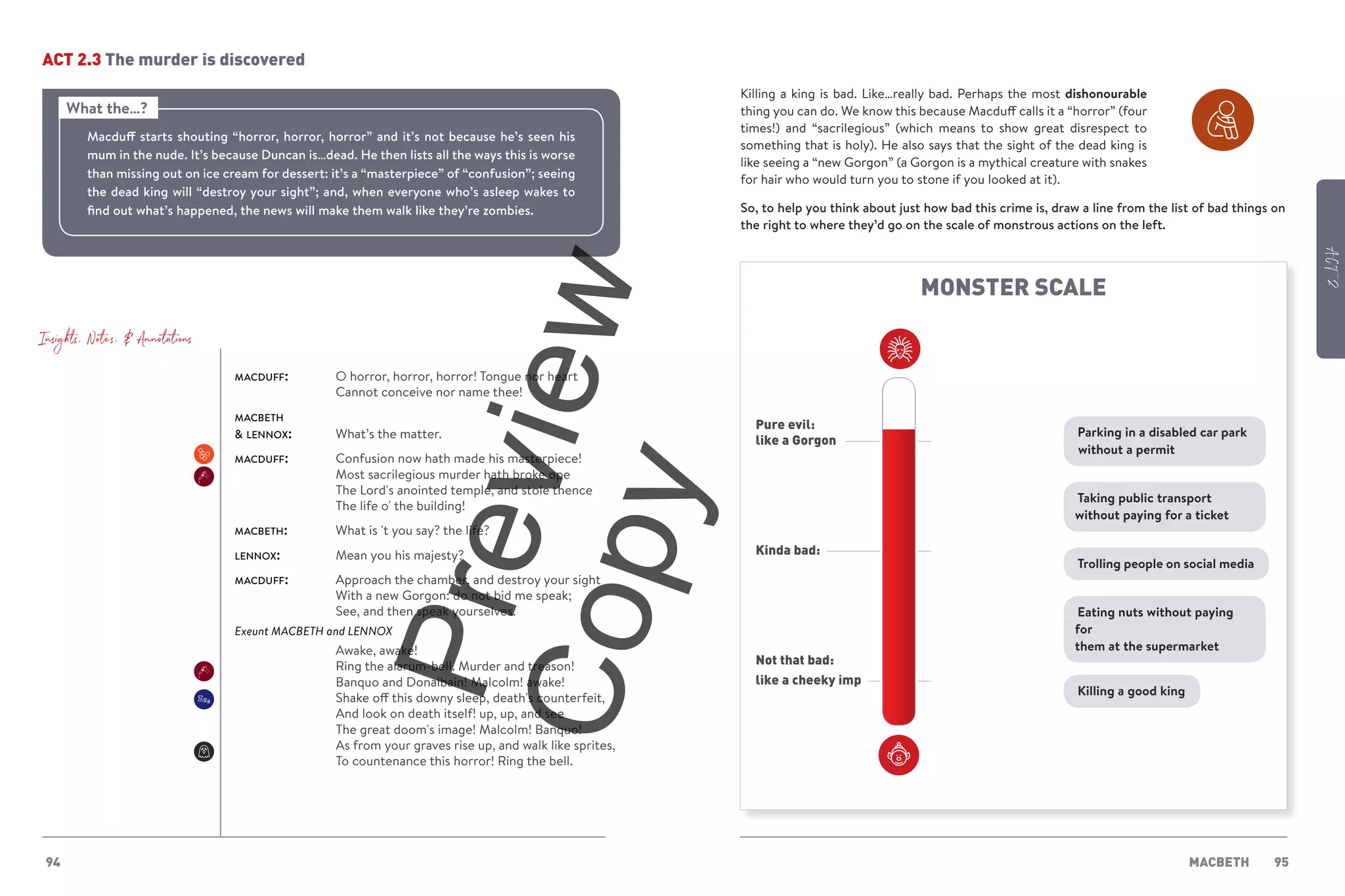 Macbeth Acts 1-5 Preview | PDF