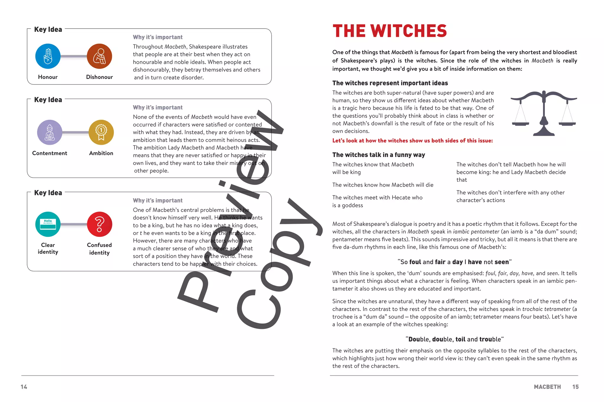 Macbeth Acts 1-5 Preview | PDF