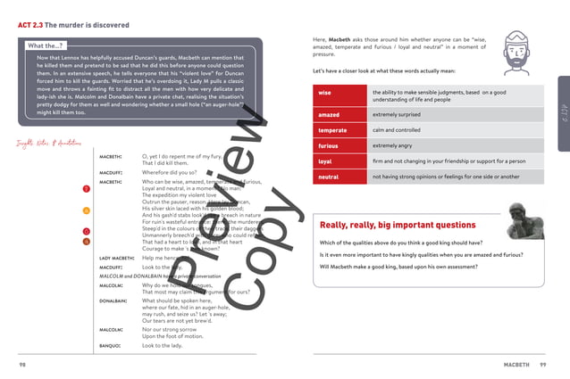 Macbeth Acts 1-5 Preview | PDF