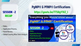 Session - 4 Everything about PgMP & PfMP Certifications | PDF