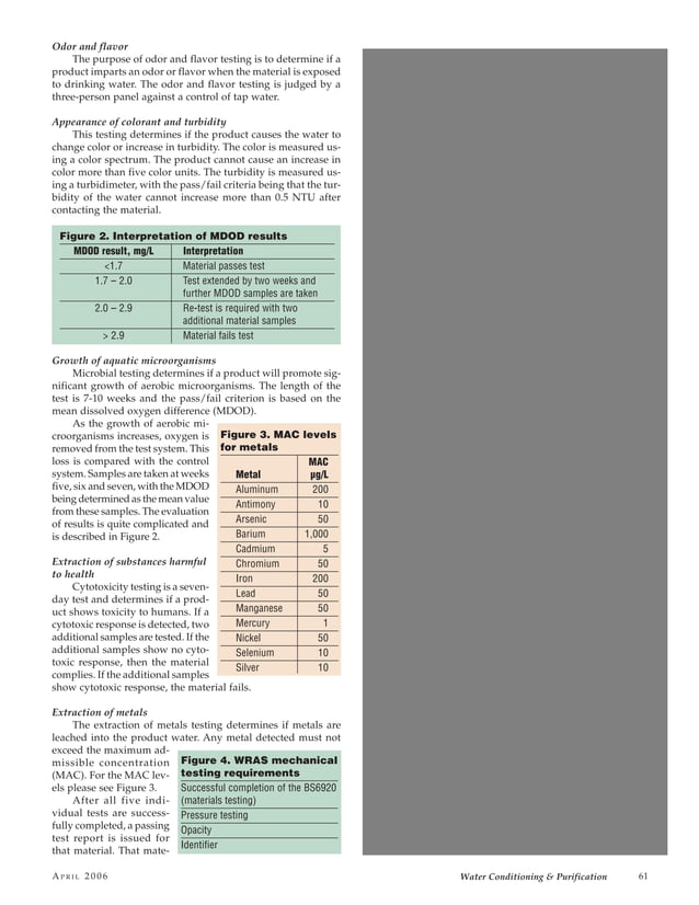 Water Matters - Who, What, Why, When & How of WRAS Approval | PDF