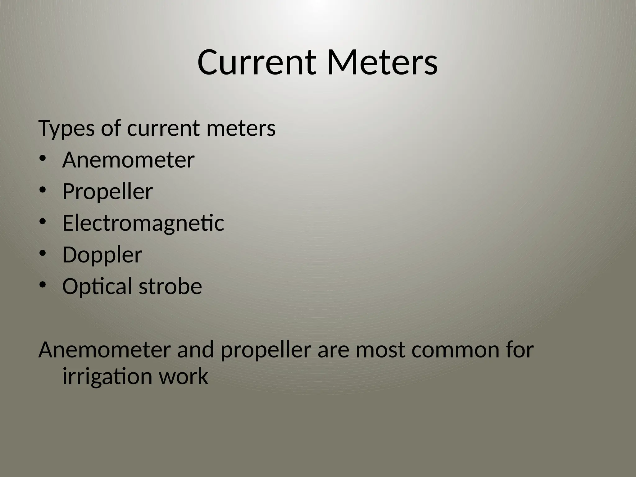 WaterMeasurement agriculture- Lect-10.pptx