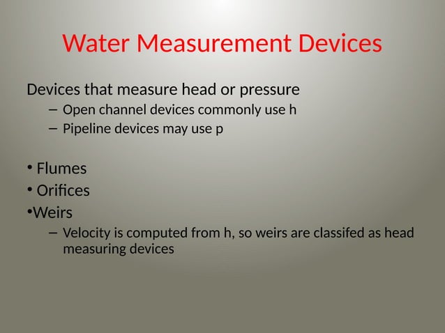 WaterMeasurement agriculture- Lect-10.pptx