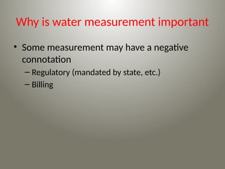 WaterMeasurement agriculture- Lect-10.pptx