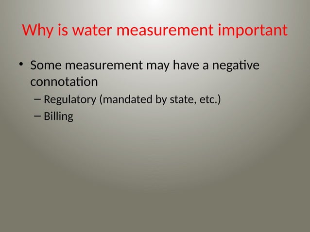 WaterMeasurement agriculture- Lect-10.pptx