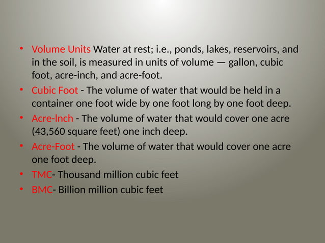 WaterMeasurement agriculture- Lect-10.pptx