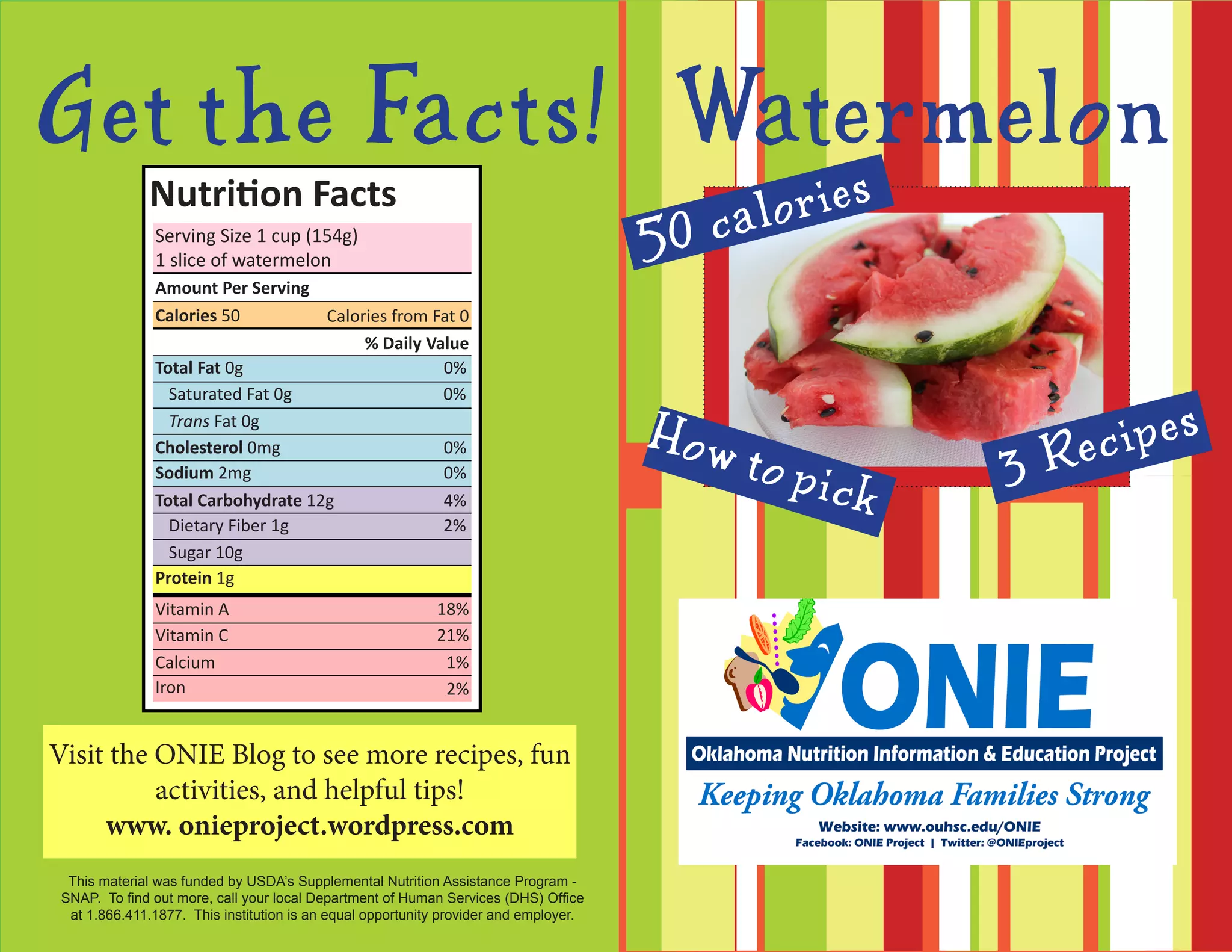 Watermelon Facts Brochure | PDF