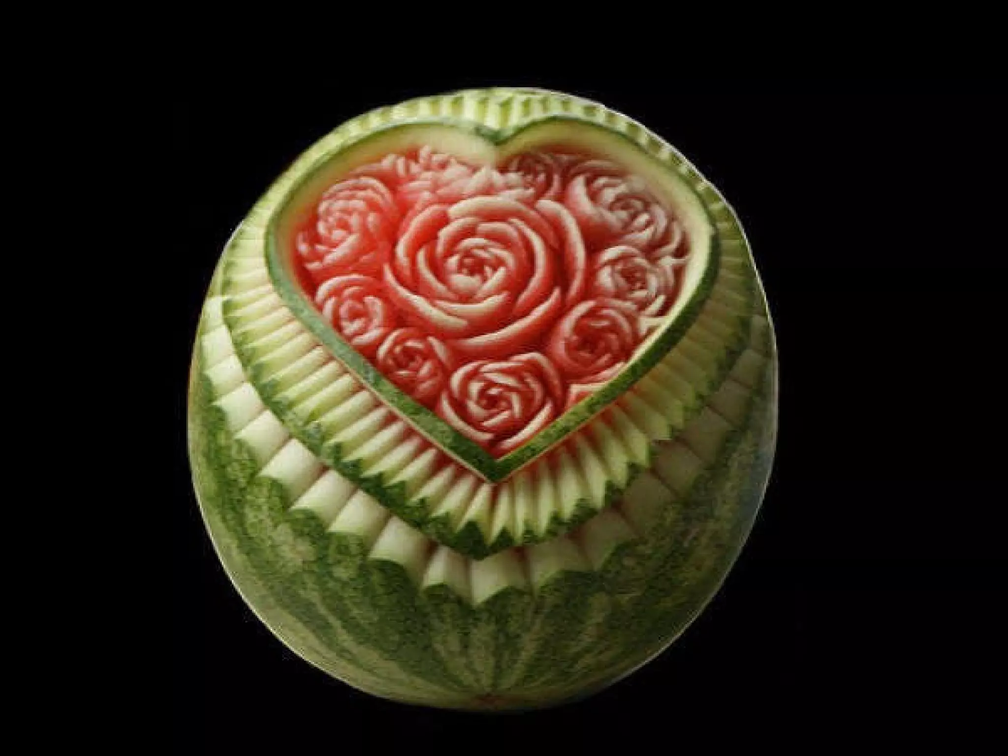 Watermelon Carving Art&Precision | PPS