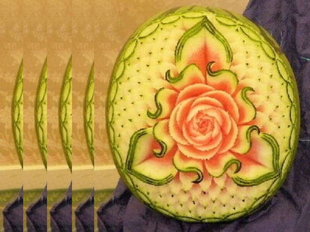 Watermelon Carving Art&Precision | PPS