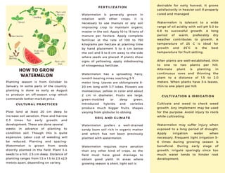 Watermelon Production Guide.pdf bwhahahahaaia | PPT