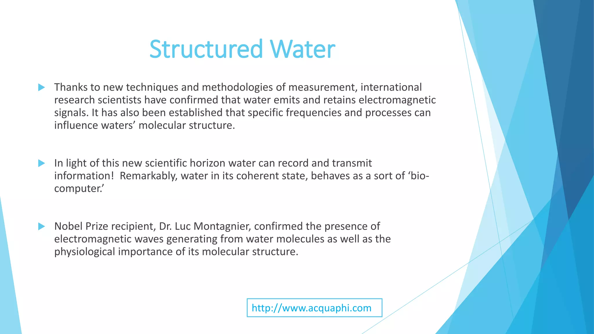 Water memory | PPTX