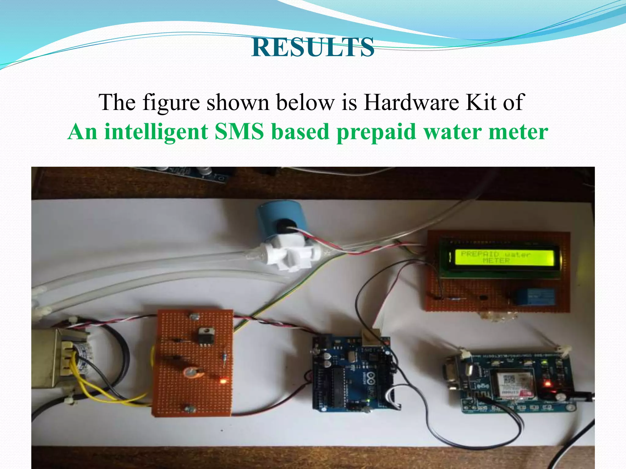 prepaid water meter ppt | PPTX