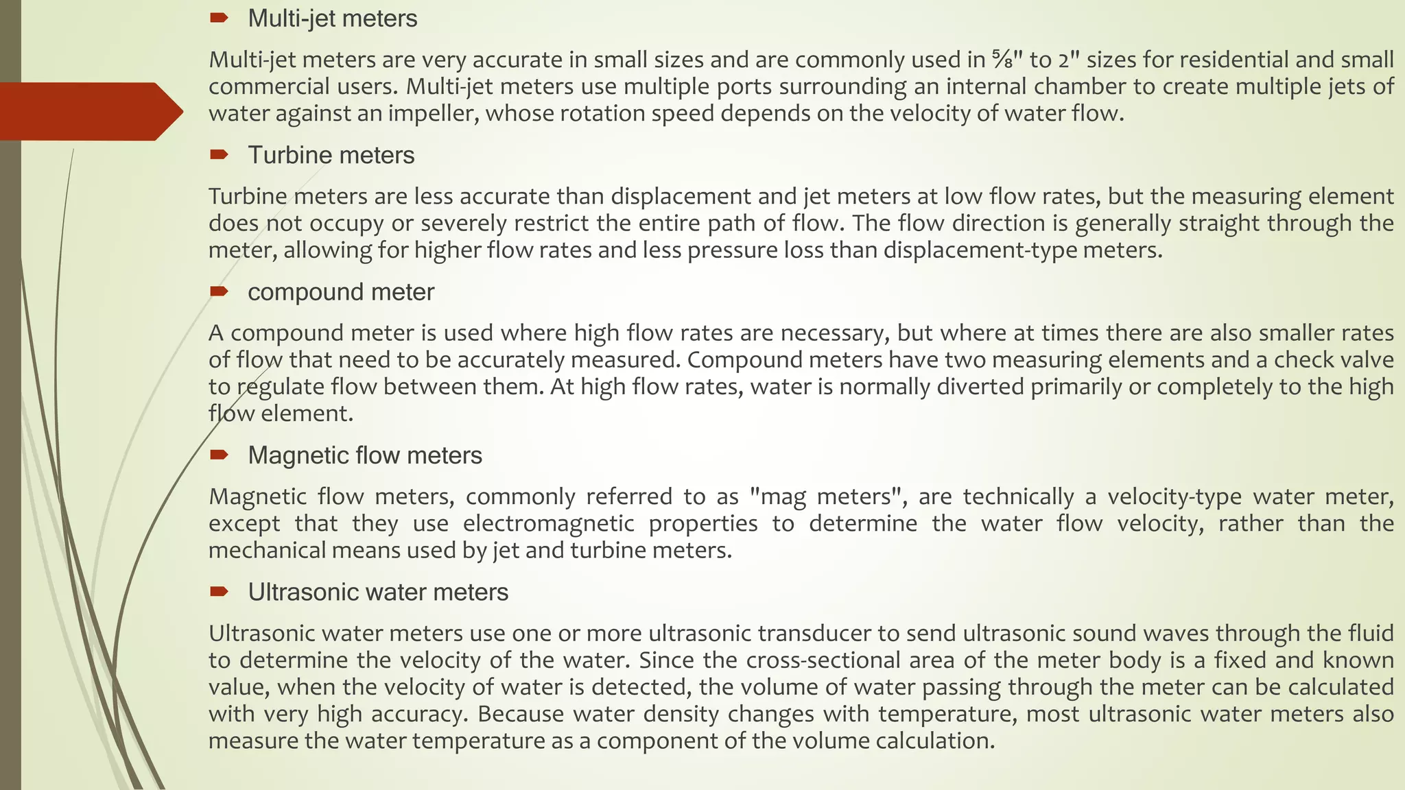 Water meters and its uses by Mohd Kashif | PPTX