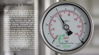 Water meters and its uses by Mohd Kashif | PPTX