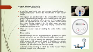 Water meters and its uses by Mohd Kashif | PPTX
