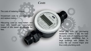 Water meters and its uses by Mohd Kashif | PPTX