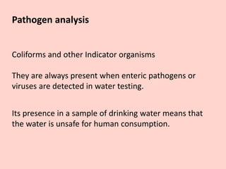Water microbiology | PPTX