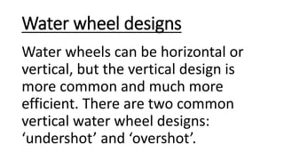 Watermill | PPTX | Science