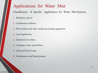 Water mist prepared by salah ramadan | PDF