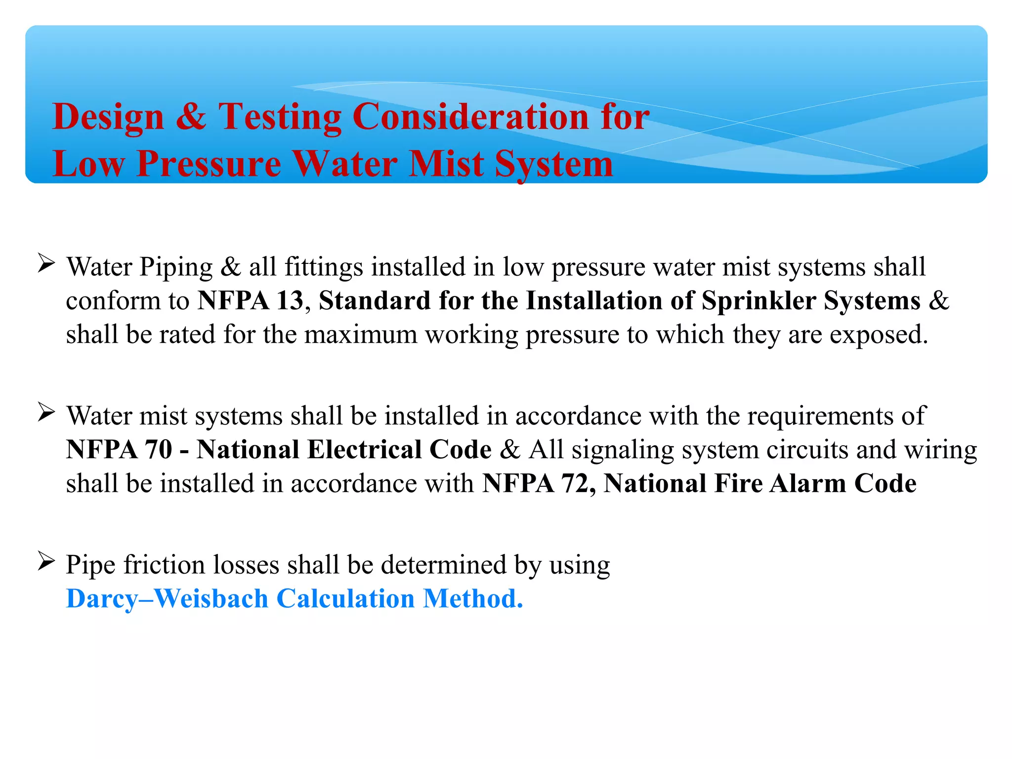 Water Mist Systems - Akshay Jangam. | PPT