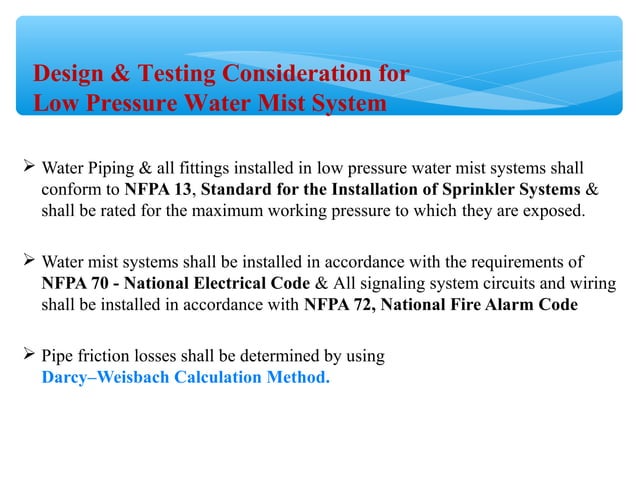 Water Mist Systems - Akshay Jangam. | PPT | Chemistry | Science