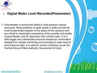 Water monitoring instruments | PPT