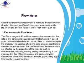 Water monitoring instruments | PPT
