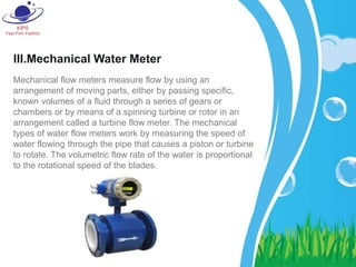 Water monitoring instruments | PPT