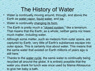 Water Notes | PPT